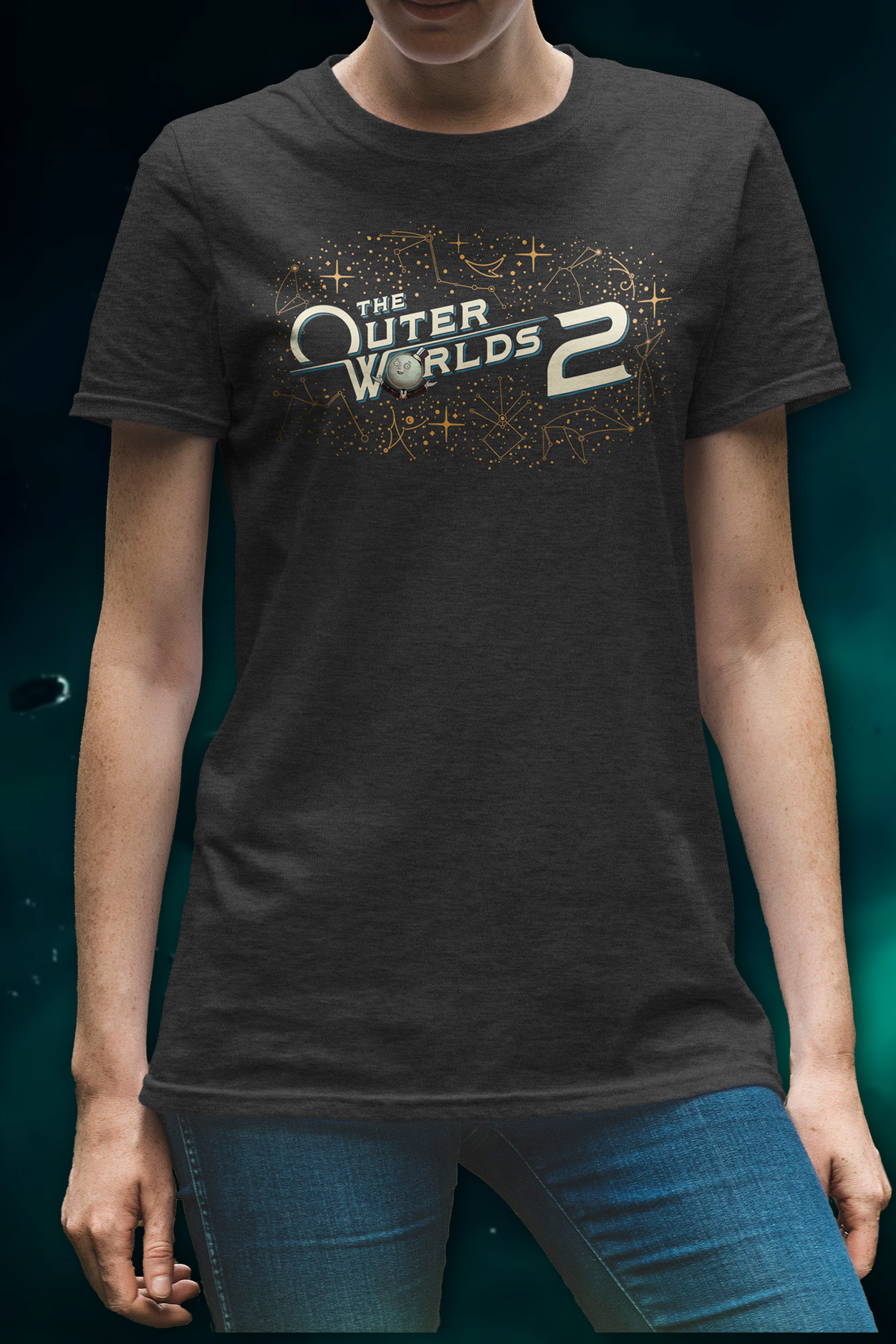 The Outer Worlds 2 Cosmos Tee – Final Boss Bundle